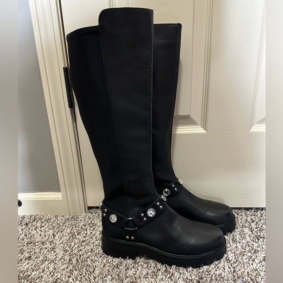 Karl Lagerfeld | Shoes | Karl Lagerfeld Paris Milla Harness Boots ...